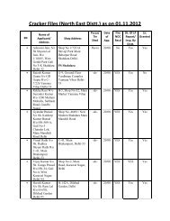 Application form for Fresh Arms License - Delhi Police
