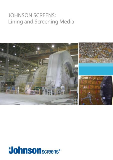 Lining and Screening Media.pdf - Johnson Screens