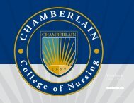 RN-BSN to MSN Curriculum Plan - Chamberlain