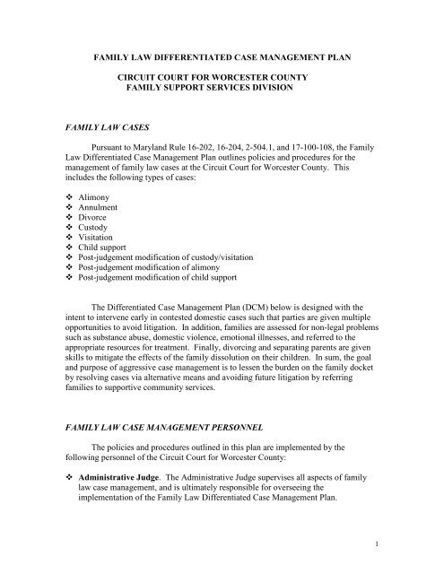 Family Law Trial Brief Sample