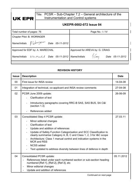Sub-Chapter 7.2 - UK EPR
