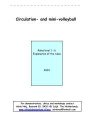 INTERNATIONAL SCORESHEET - FIVB
