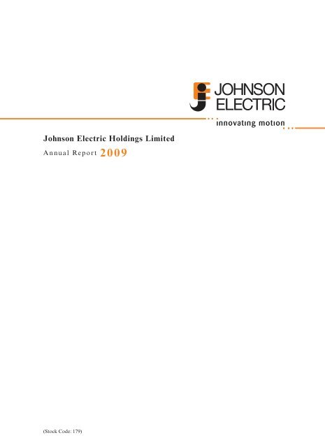Annual Report - Johnson Electric