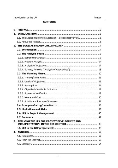 Introduction to the Logical Framework Approach - Stockholm ...