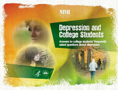 Depression and College Students - NIMH - National Institutes of ...