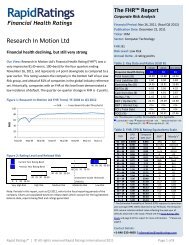 Ford's full FHR report - Rapid Ratings