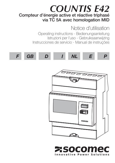 COUNTIS E42 - Socomec