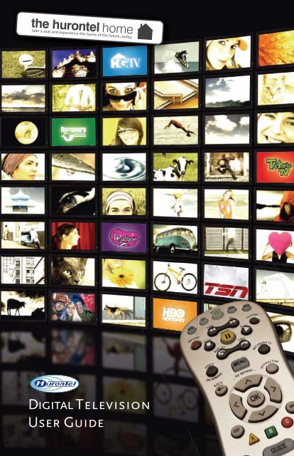 DIGITAL TELEVIsION UsER GUIDE - HuronTel