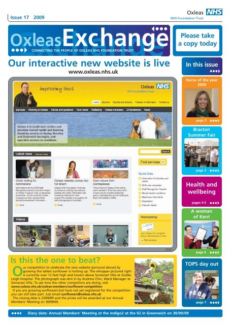 OxleasExchange - Oxleas NHS Foundation Trust