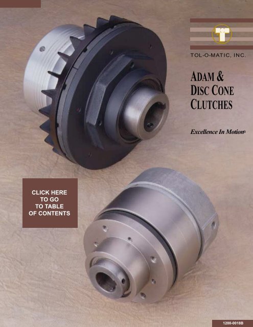 disc/cone clutches - Industrial and Bearing Supplies