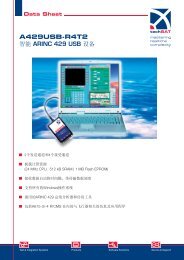 ARINC 615 Portable Data Loader - TechSAT GmbH