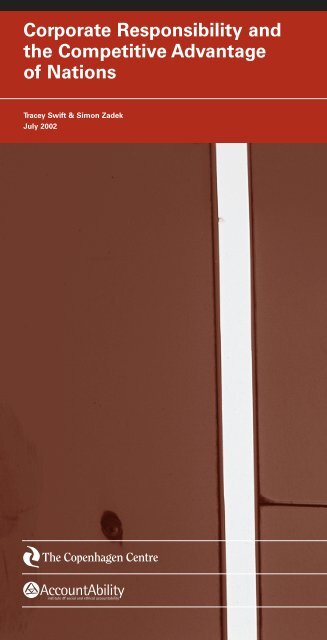 Corporate Responsibility and the Competitive ... - AccountAbility