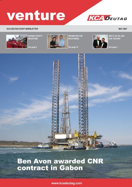 Ben Avon awarded CNR contract in Gabon - KCA Deutag