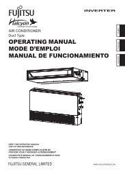ASU12RLF PARTS LIST - Fujitsu General - Portal Viewer