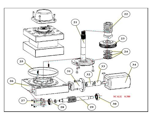 Parts List Of Electric Square Tool Post