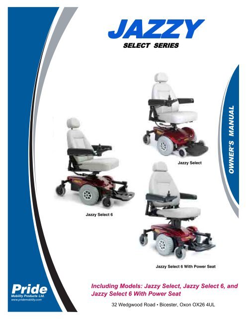 Jazzy Select Series - Orange Badge Mobility Services