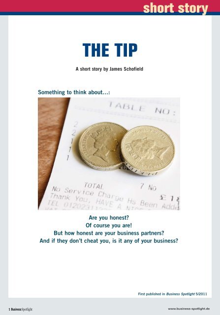 short story - Business Spotlight