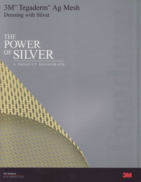 3M'- Tegaderm" Ag Mesh - Mountainside Medical Equipment