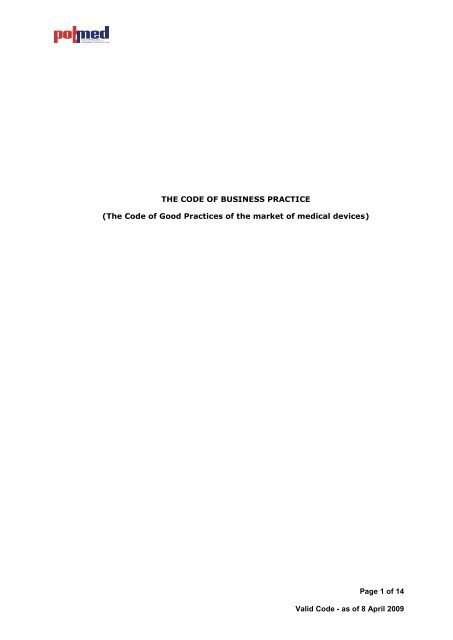 Code English version - Ethical MedTech