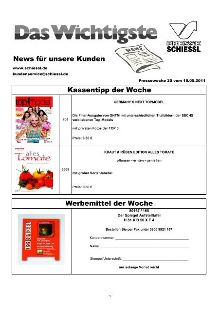 KW 22/12 - Presse Schiessl