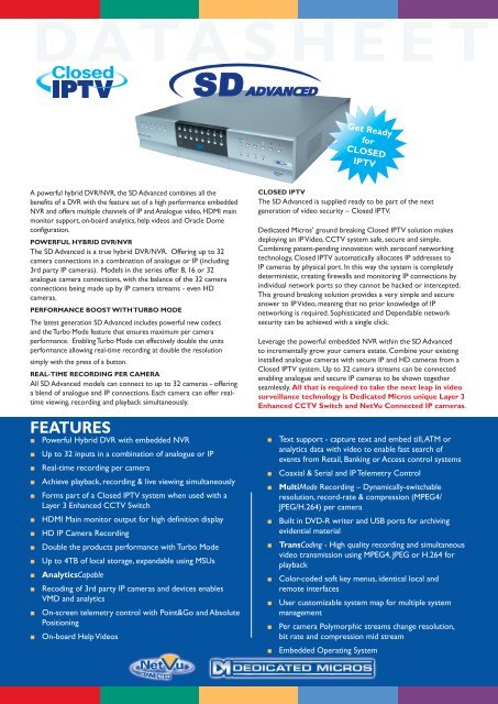 datasheet - Dedicated Micros