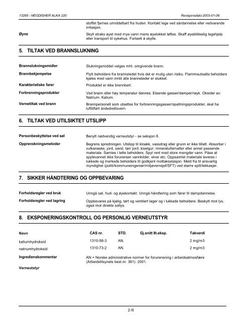 13285 - NEODISHER ALKA