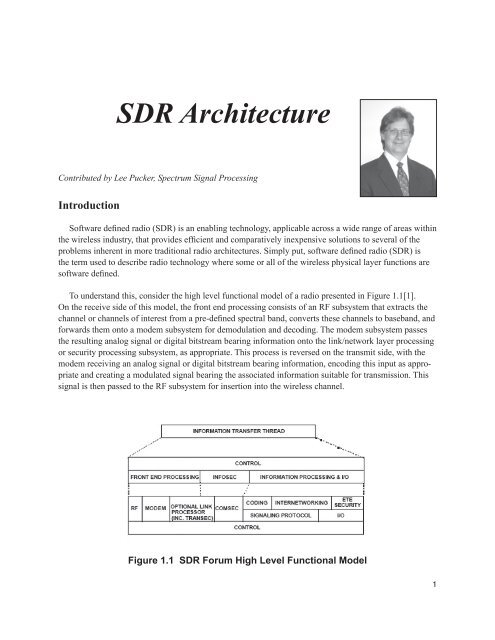 SDR Architecture - SDR Forum