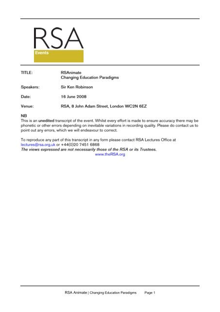 Le point en recherche