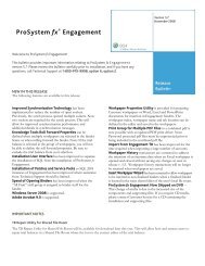 ProSystem fx Engagement 6.11 Field Guide - Support - Cch.com