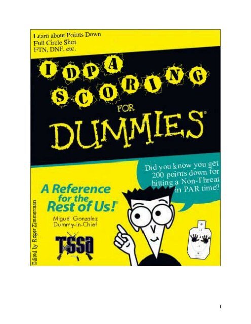 IDPA Scoring for Dummies