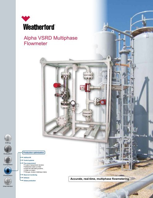 Alpha VSRD Multiphase Flowmeter