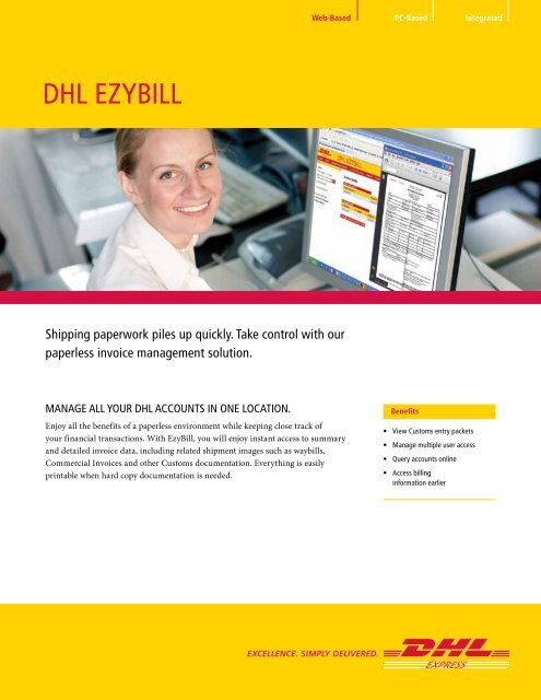 DHL EzyBill Brochure