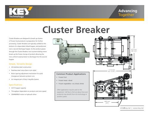 Cluster Breaker Brochure - Key Technology