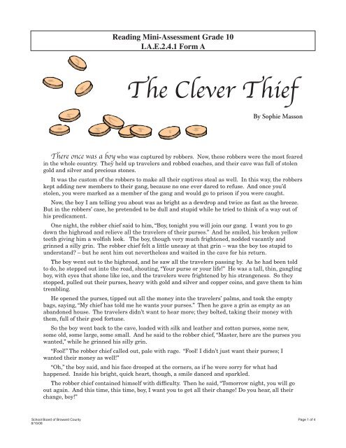 The Clever Thief