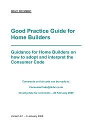 Standards Extra 42 - September 2008 - NHBC Home