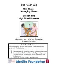 ESL Health Unit Unit One The Doctor's Office ... - Project SHINE