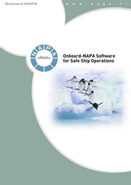 Onboard-NAPA Software for Safe Ship Operations - cadmatic