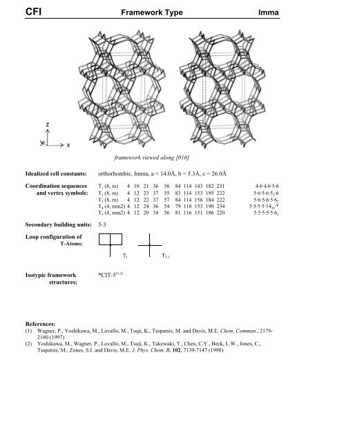 CFI Framework Type Imma