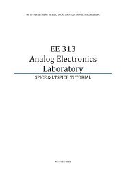 Sample Verilog HDL Codes - METU MEMS