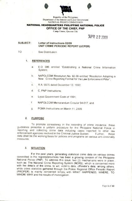 Republic Of'the Philippines DIDM Philippine National Police, 44% OFF