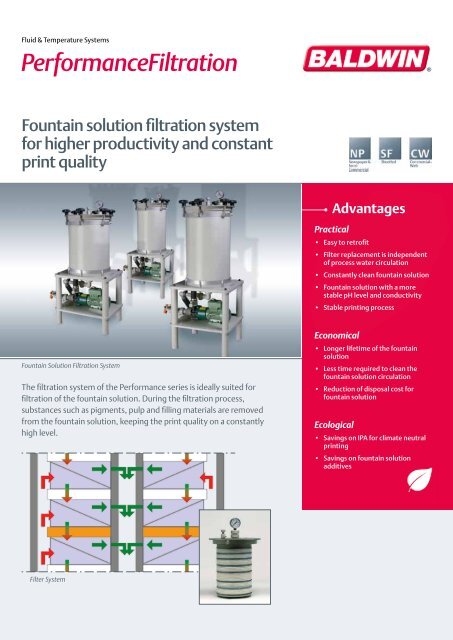 PerformanceFiltration - Baldwin Technology Company, Inc.