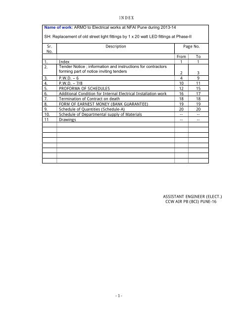The Assistant Engineer(Electrical) - All India Radio