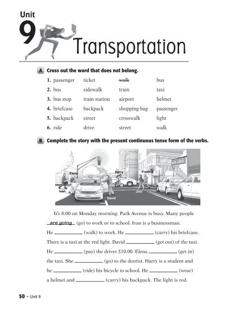 Student Book Sample Unit