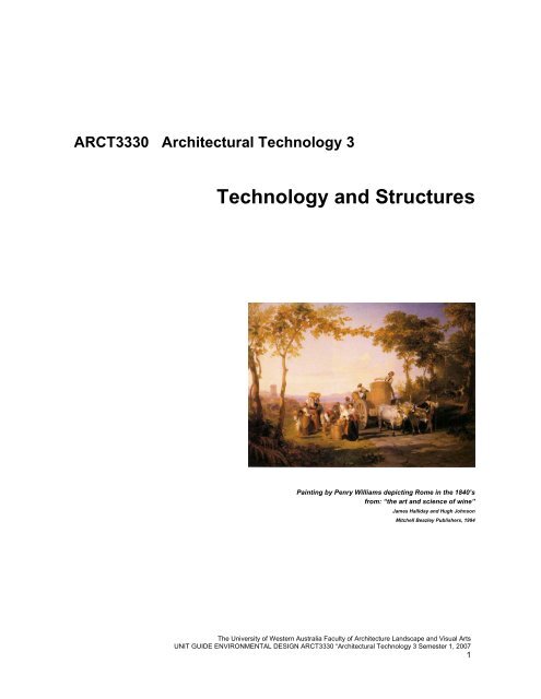 Technology and Structures - The University of Western Australia
