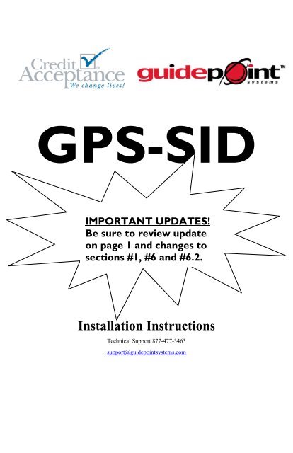 GPS-SID - Guidepoint Systems