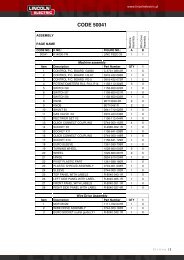 POWERTEC 200C, 250C & 300C - Lincoln Electric - documentations