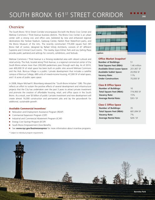 South Bronx 161st Street Corridor CBD - NYCEDC