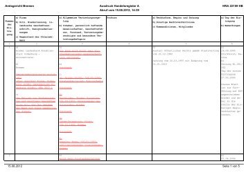 Handelsregister B des Amtsgerichts Essen Abteilung B Wiedergabe ...