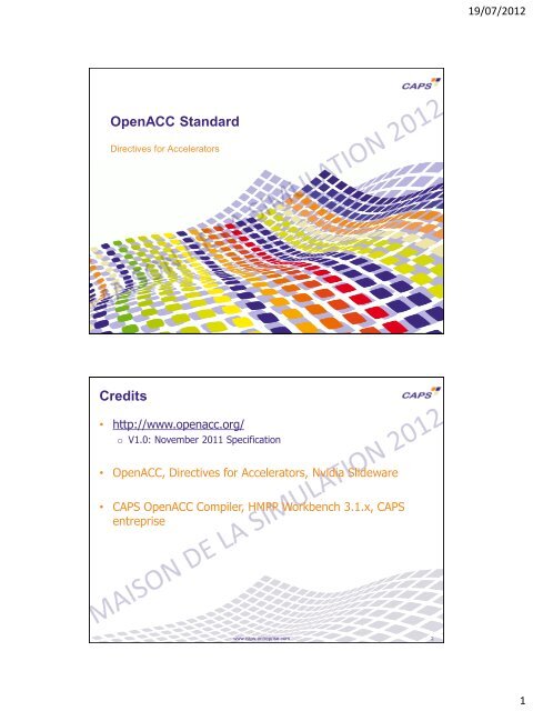OpenACC Standard