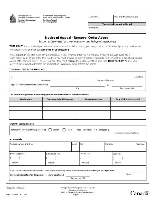 Vancouver - Immigration and Refugee Board of Canada